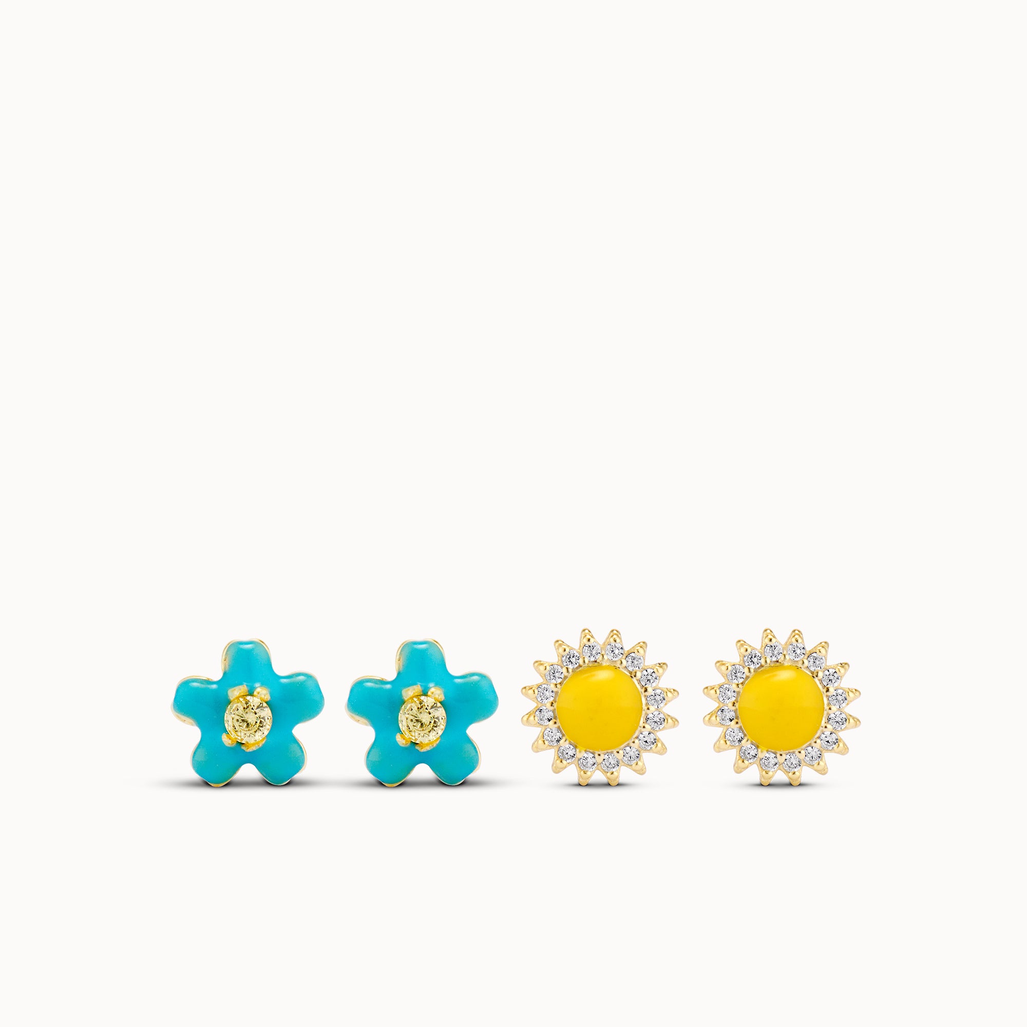 Blue Skies & Sunshine Studs Set & Rowan, Inc.