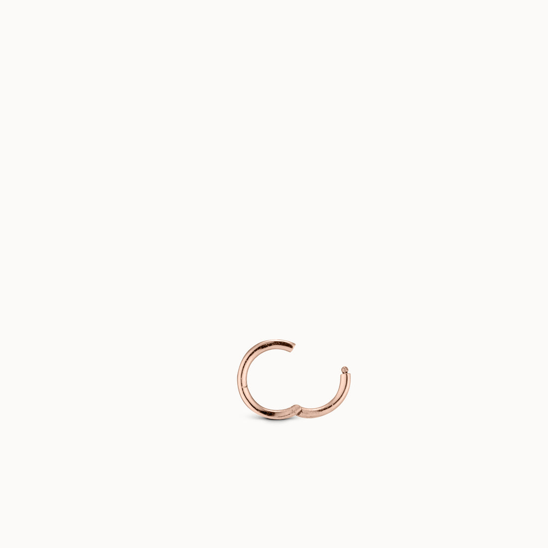 Endless Hoop 8mm Hypoallergenic Earrings | Rowan