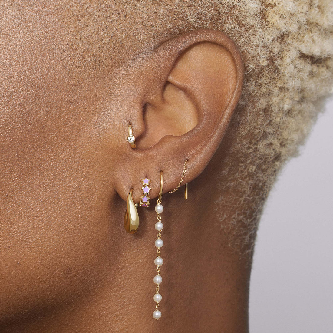 Small Flex Hoops Hypoallergenic Earrings | Rowan